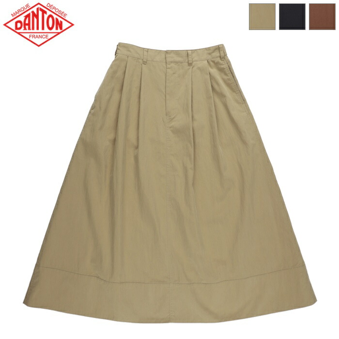 【楽天市場】【SALE 20%OFF】DANTON ダントン レディース ツータックスカート 2TUCK SKIRT DT-F0073 CNO 日本正規代理店商品 2025FW新作：BAS ...