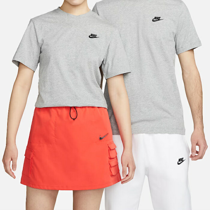 【楽天市場】NIKE ナイキ スポーツウェア クラブTシャツ ダークグレーヘザー/ブラック 半袖 トップス メンズ レディース ユニセックス ...