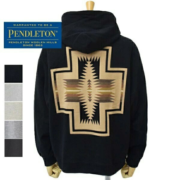 【楽天市場】メンズ レディース PENDLETON ペンドルトン 長袖 スウェット パーカー バックプリント 裏パイル 3475-3007：倉敷ビッグアメリカンショップ