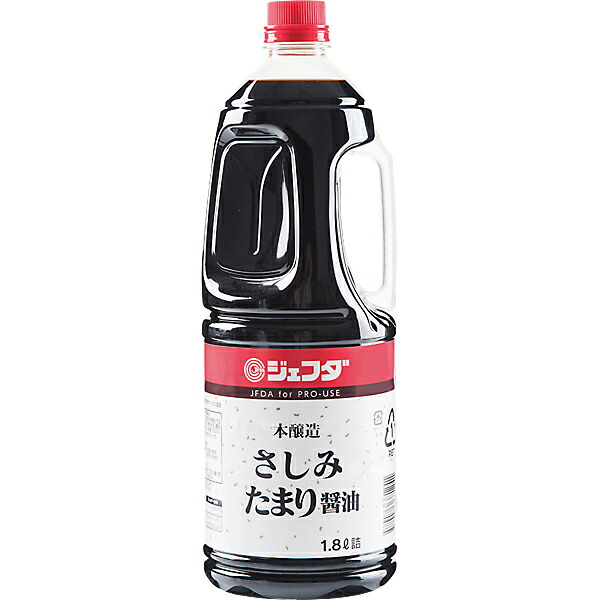 【楽天市場】JFDA さしみたまり醤油 1.8L：BASE544