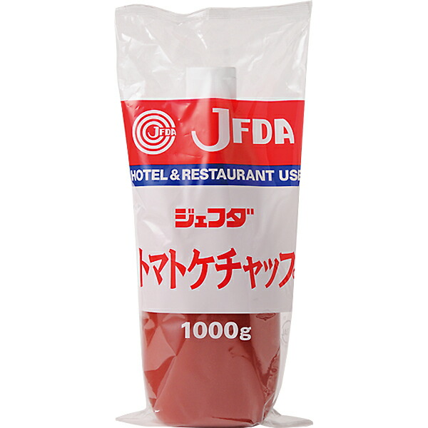 【楽天市場】JFDA トマトケチャップ 1kg：BASE544
