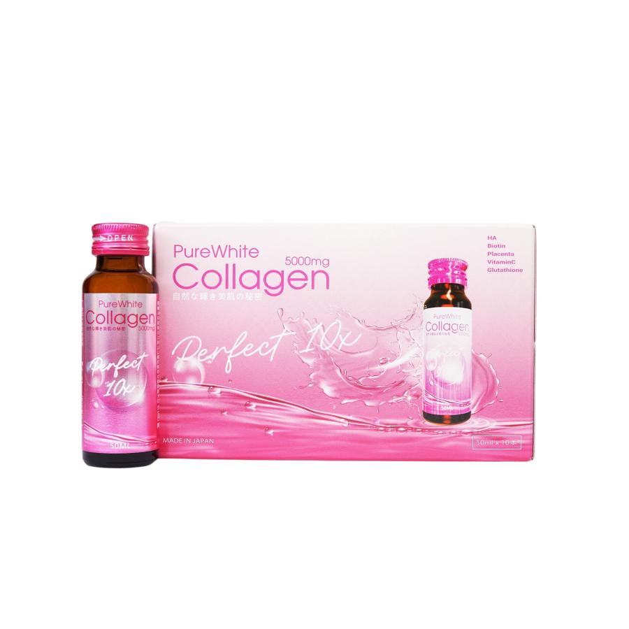 【楽天市場】Pure white Collagen Drink 50mlx 30本 送料無料：BASE544