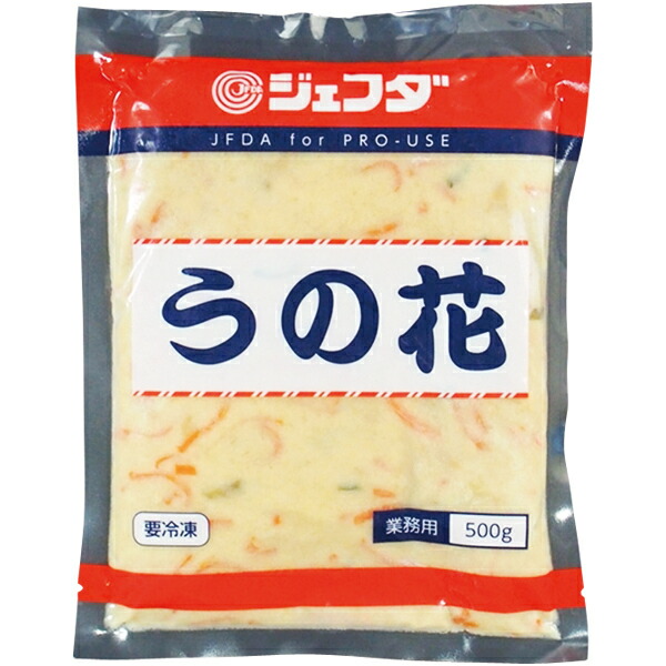 【楽天市場】JFDA うの花500g 冷凍：BASE544