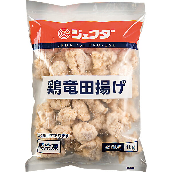 【楽天市場】JFDA冷凍 鶏竜田揚げ 1kg：BASE544