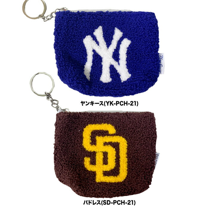 【楽天市場】あす楽 イーカム ミニ サガラ ポーチ 小銭入れ ヤンキース パドレス PCH-21：野球専門店ベースマン楽天市場店