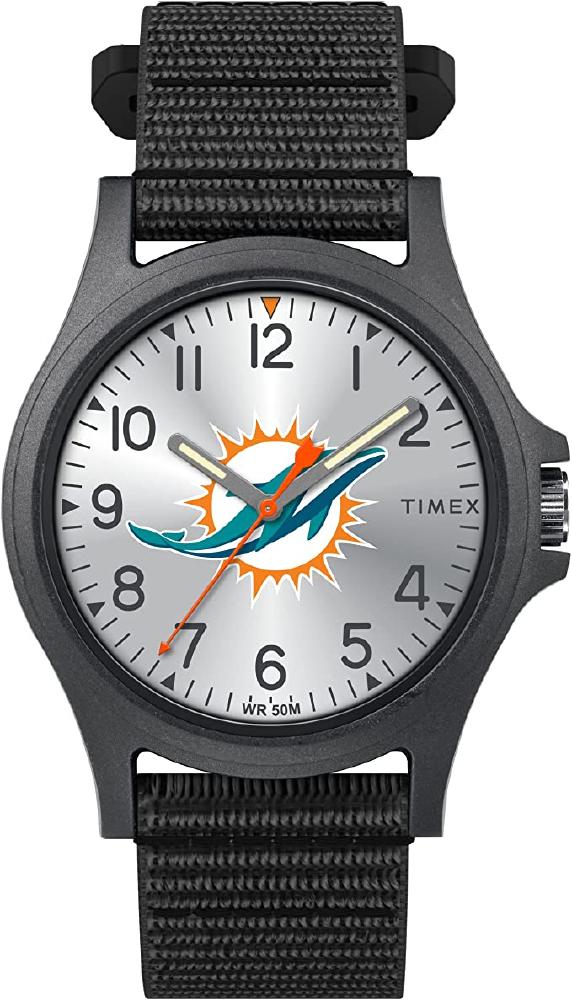 【楽天市場】TIMEXタイメックス メンズ NFL Pride 40mm 腕時計 ? Miami Dolphins with Black ...