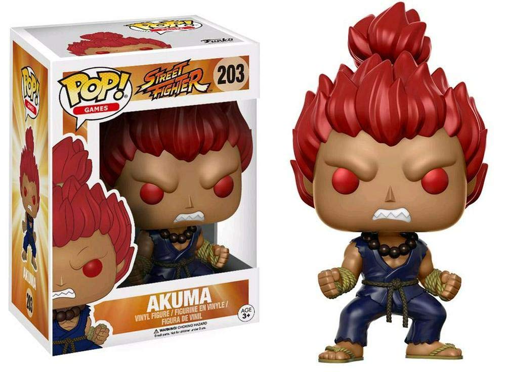 【楽天市場】Funko Street Fighter POP Games Akuma 限定ビニールフィギュア：Basqueバスク