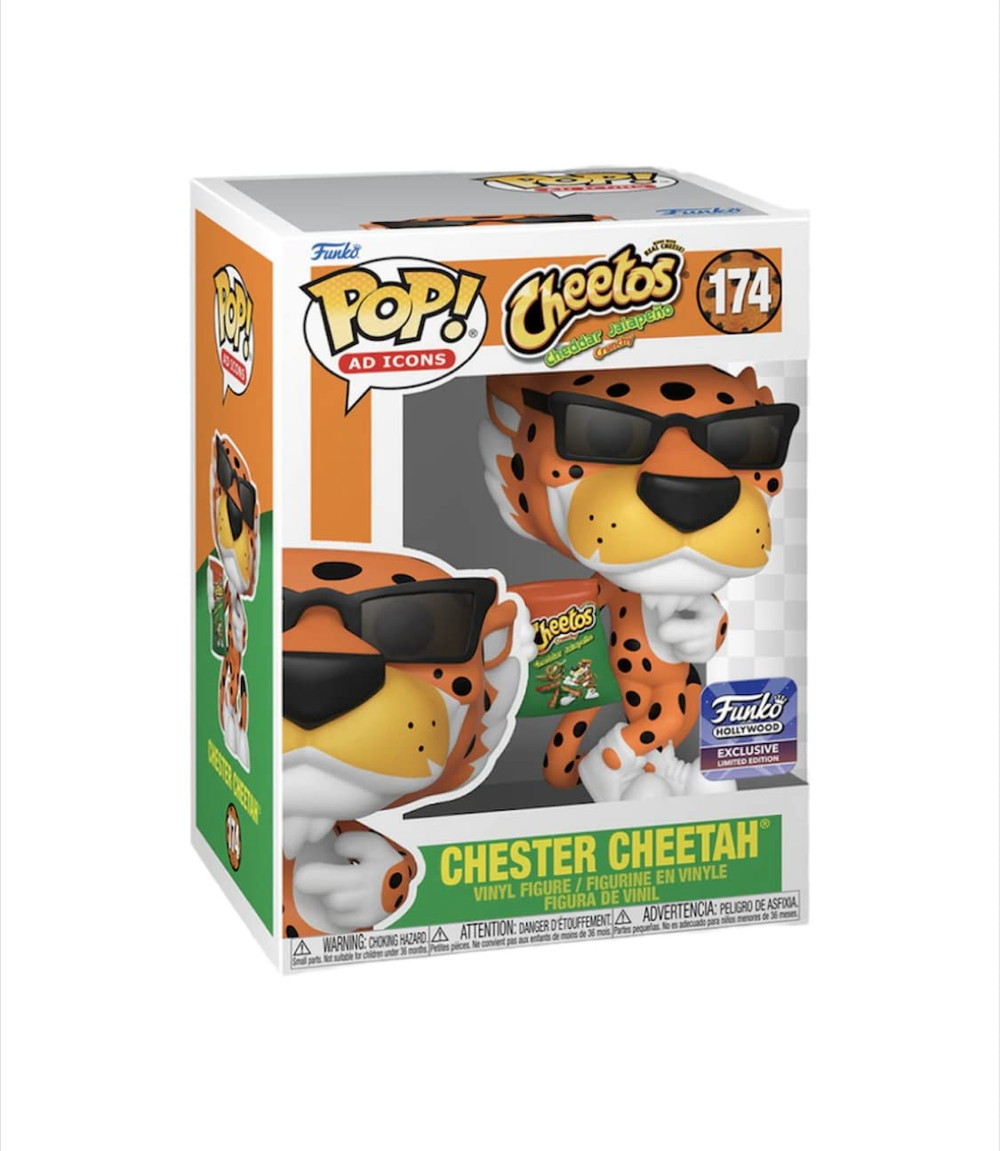 【楽天市場】FUNKO Chester Cheetah Cheddar Jalapeno Cheetos Hollywood ...