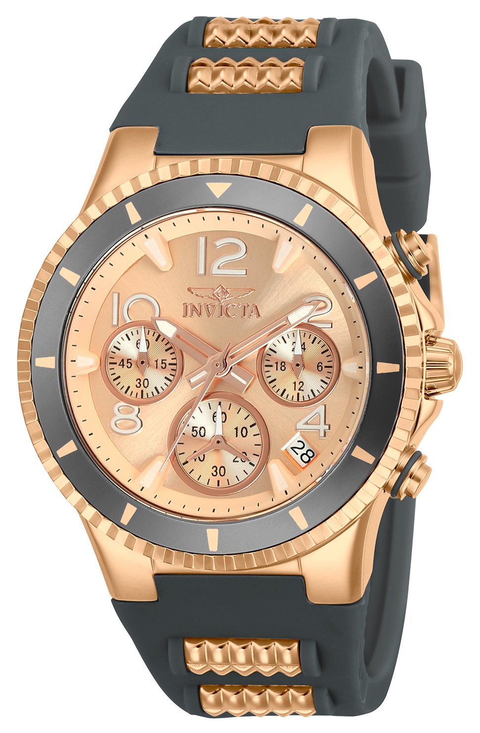 【楽天市場】Invicta レディース 24189 BLU アナログディスプレイ クォーツ ツートーン ウォッチ：Basqueバスク