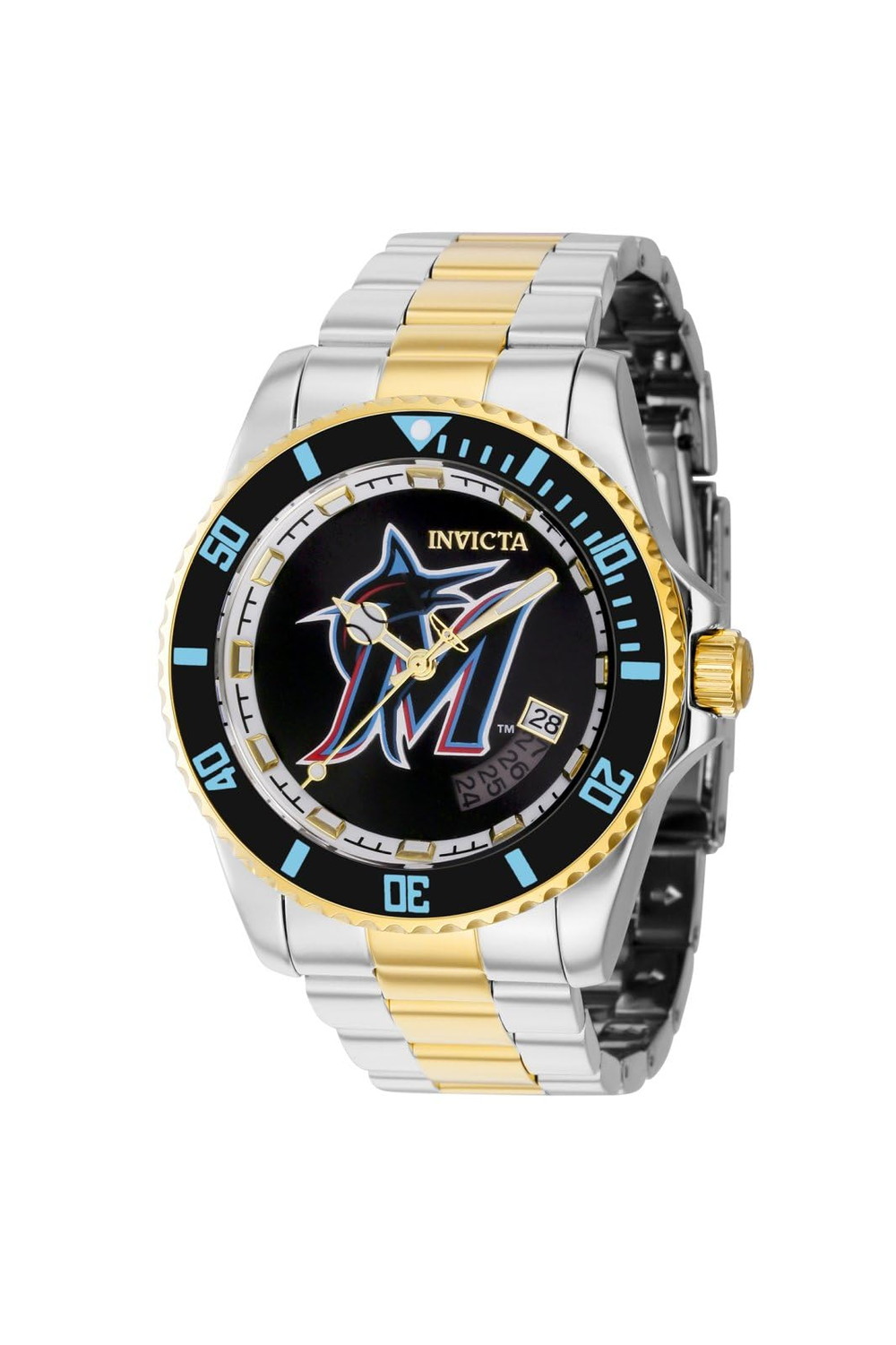 【楽天市場】Invicta MLB Miami Marlins オートマティック ブラックダイヤル メンズ ウォッチ 42993：Basqueバスク