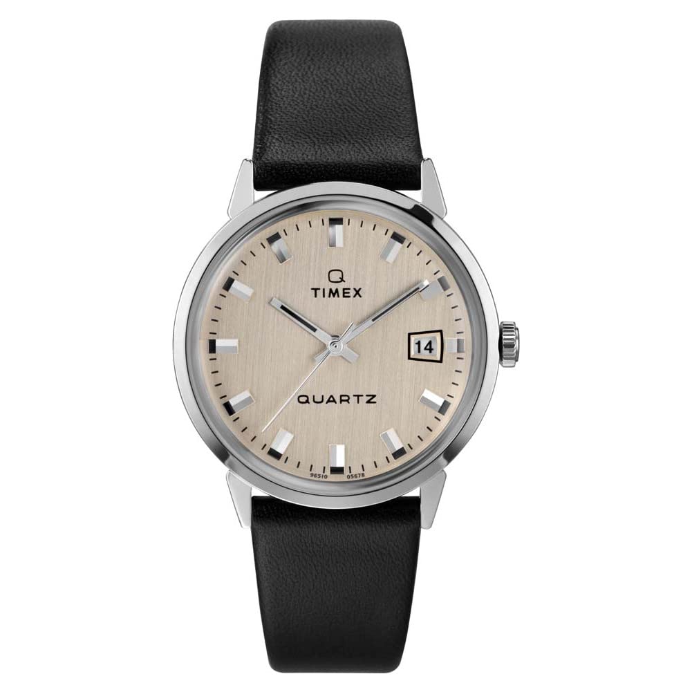 【楽天市場】Tmexタイメックスメンズ男性Q 1978復刻日付35ミリメートルクォーツ腕時計、ブラック/シルバー：Basqueバスク