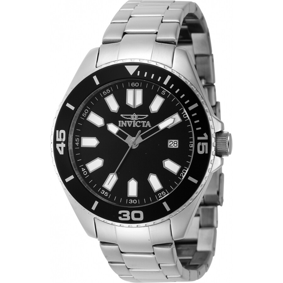 【楽天市場】Invictaインビクタ Pro Diver クォーツ ブラック ダイヤル メンズ ウォッチ 46316：Basqueバスク
