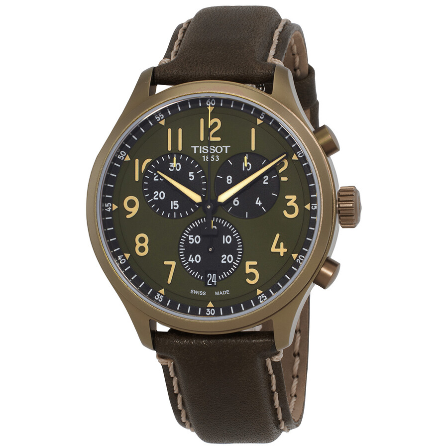 【楽天市場】Tissotティソ クロノ XL クォーツ カーキダイヤル メンズウォッチ T116.617.36.092.00：Basqueバスク