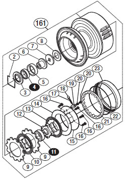 【楽天市場】 シマノ 15 ツインパワーSW 10000PG (033222)用 純正標準スプール (パーツ品番10861) 【キャンセル及び ...