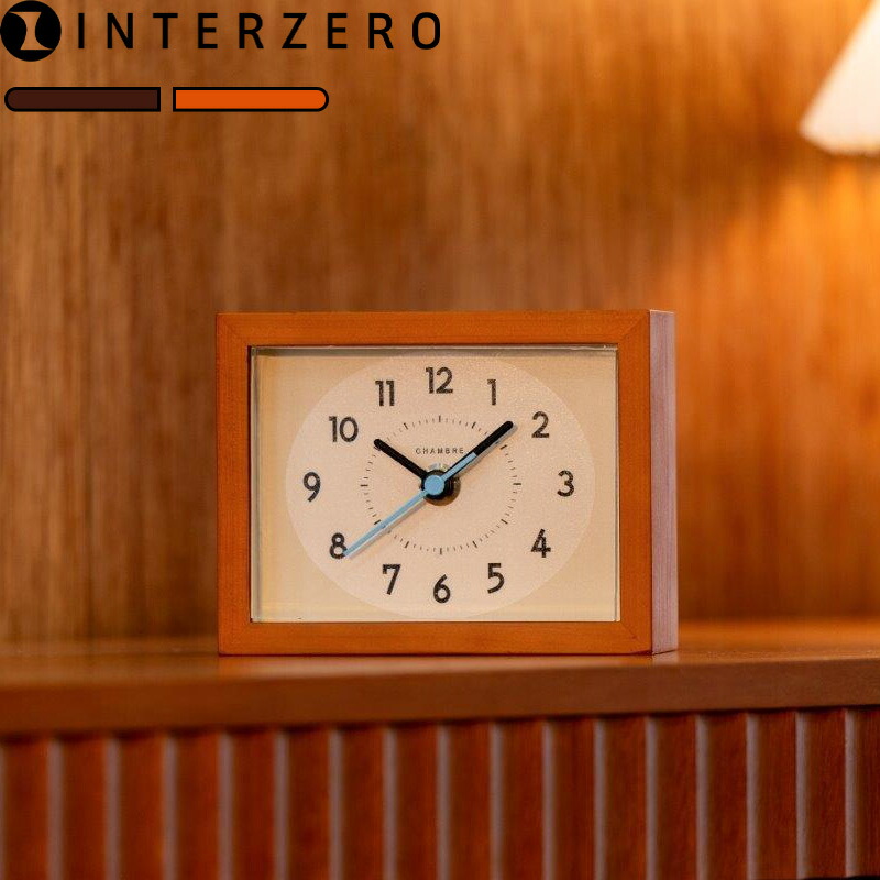 【楽天市場】お買物マラソン/ INTERZERO 《 ひのきの置き時計 》 インターゼロ CH-070時計 日本製 木製 ひのき 檜 レトロモダン 置き時計 置時計 静音 静か コンパクト ...