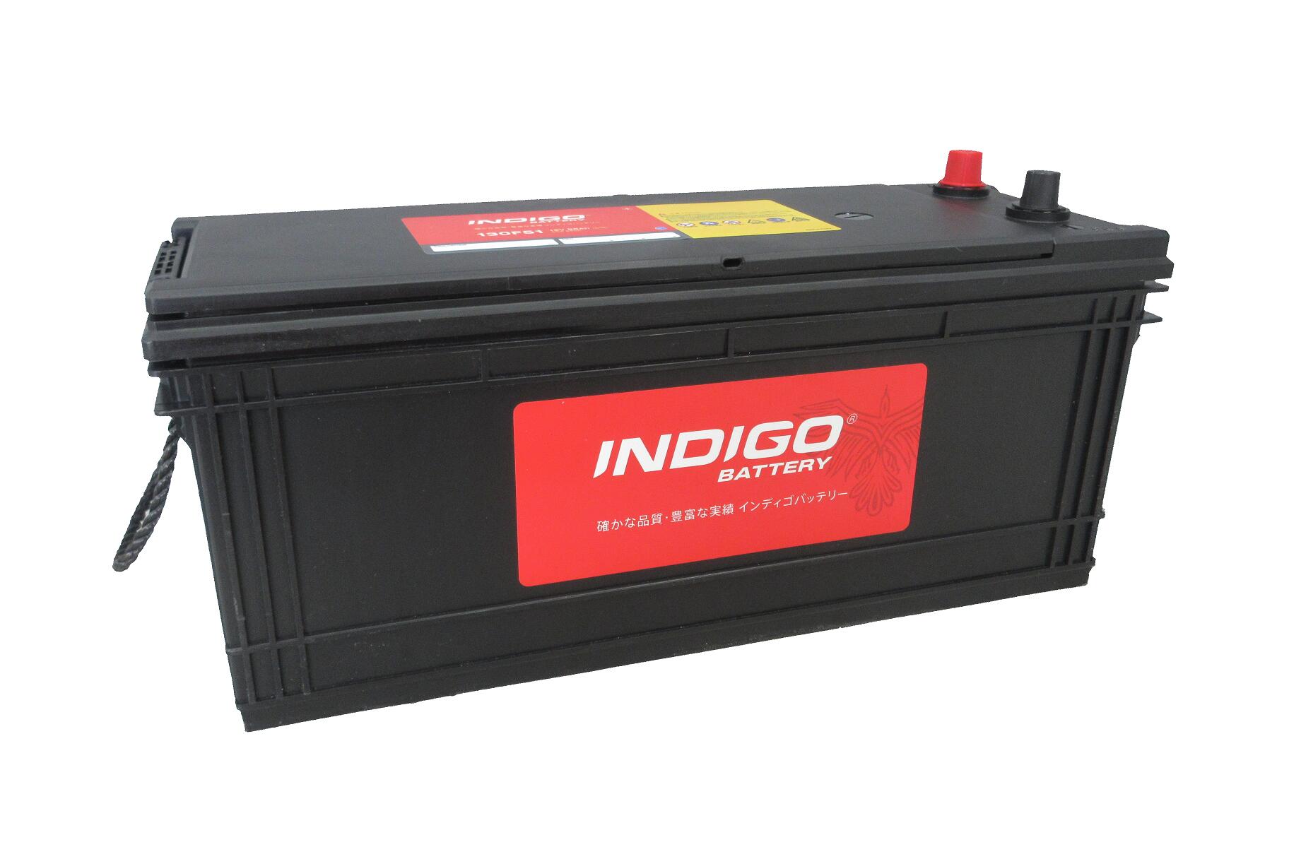 【楽天市場】インディゴ（INDIGO）バッテリー 130F51 トラック・バス・大型車・業務用車両など：九州トータルプランニング