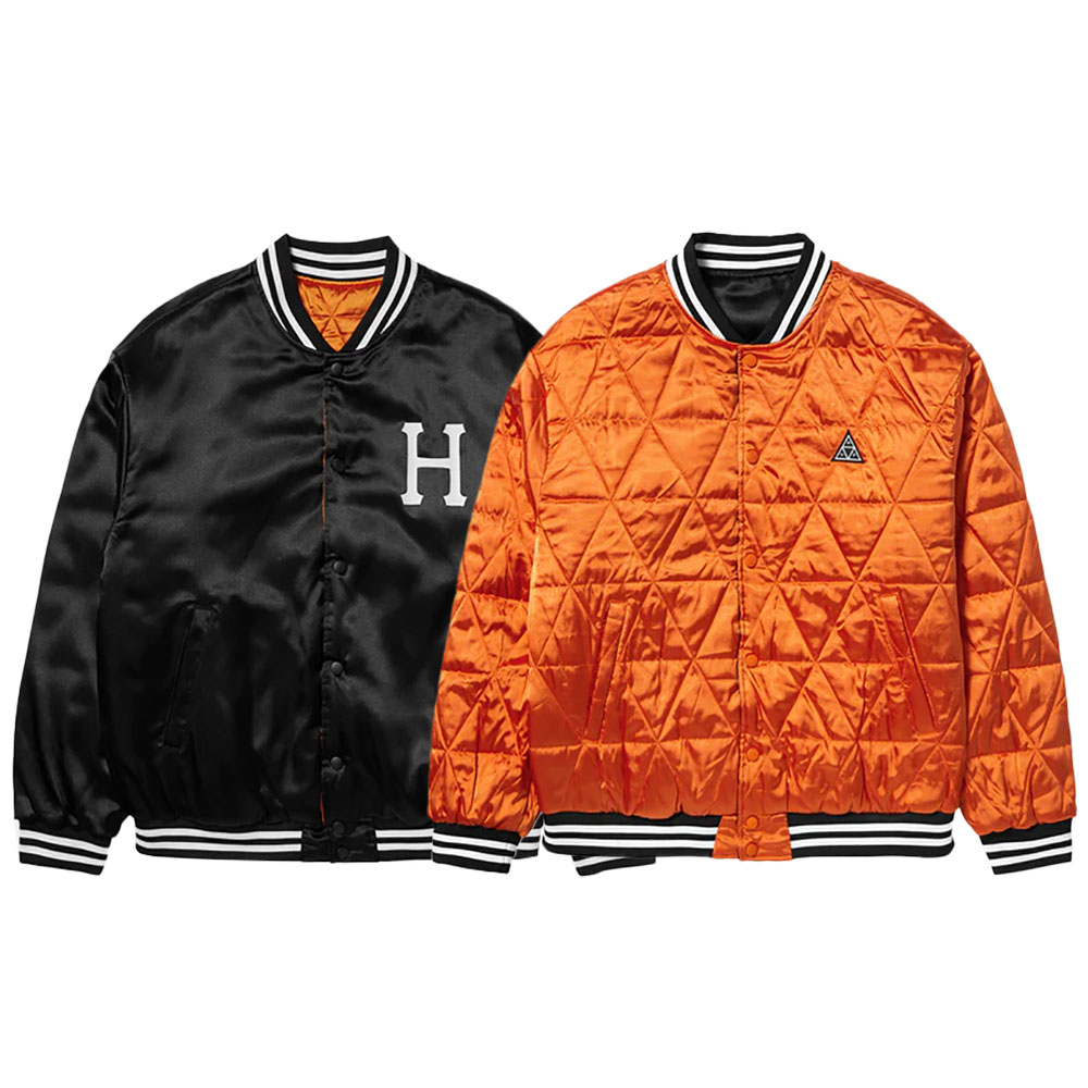 【楽天市場】HUF ハフ BACK 2 BACK REVERSIBLE JACKET JK00451HO24 リバーシブルジャケット ...