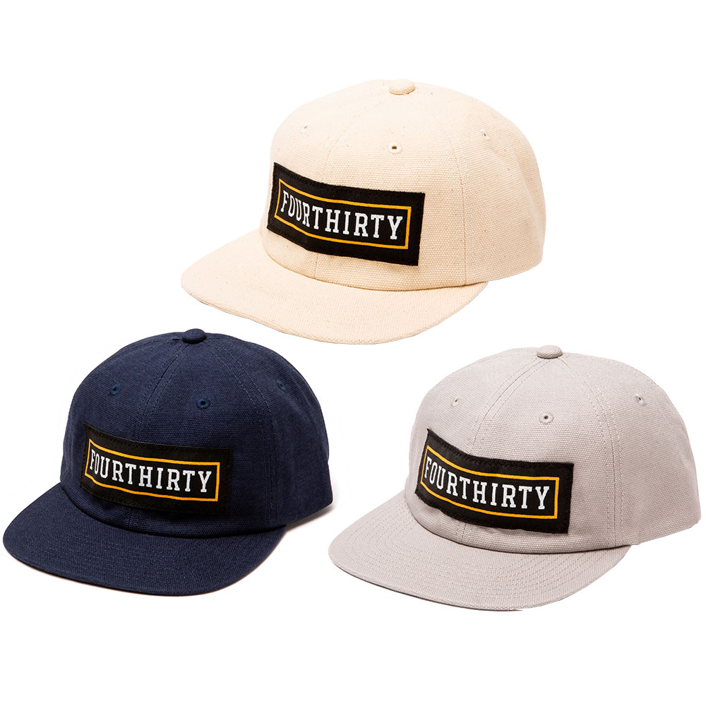 【楽天市場】430 FOURTHIRTY フォーサーティー VAS CAP 23-030 キャップ 帽子 メンズ ブランド ストリート ...