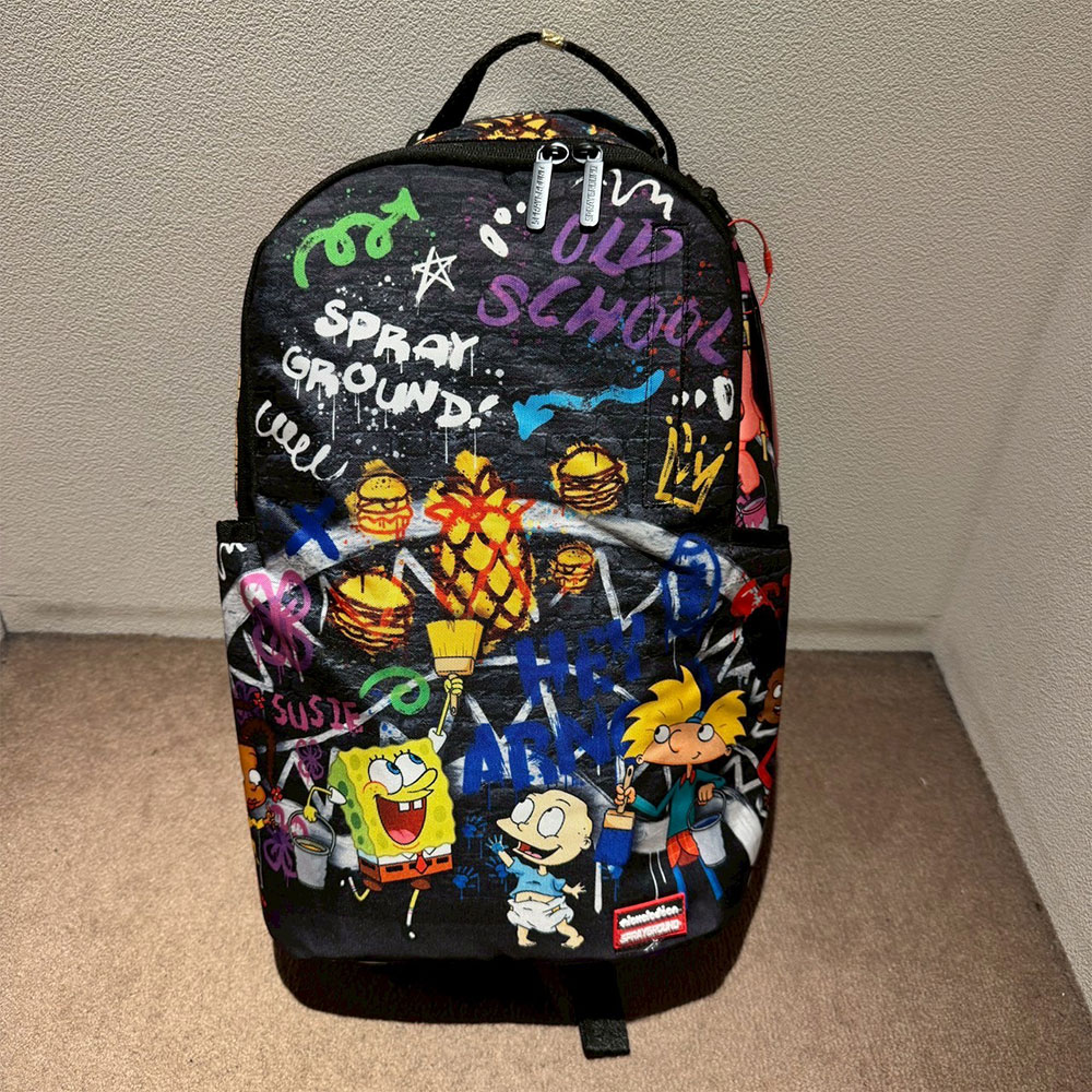 【楽天市場】SPRAY GROUND スプレーグラウンド 90s NICK CHARACTERS PAINTING BACKPACK ...