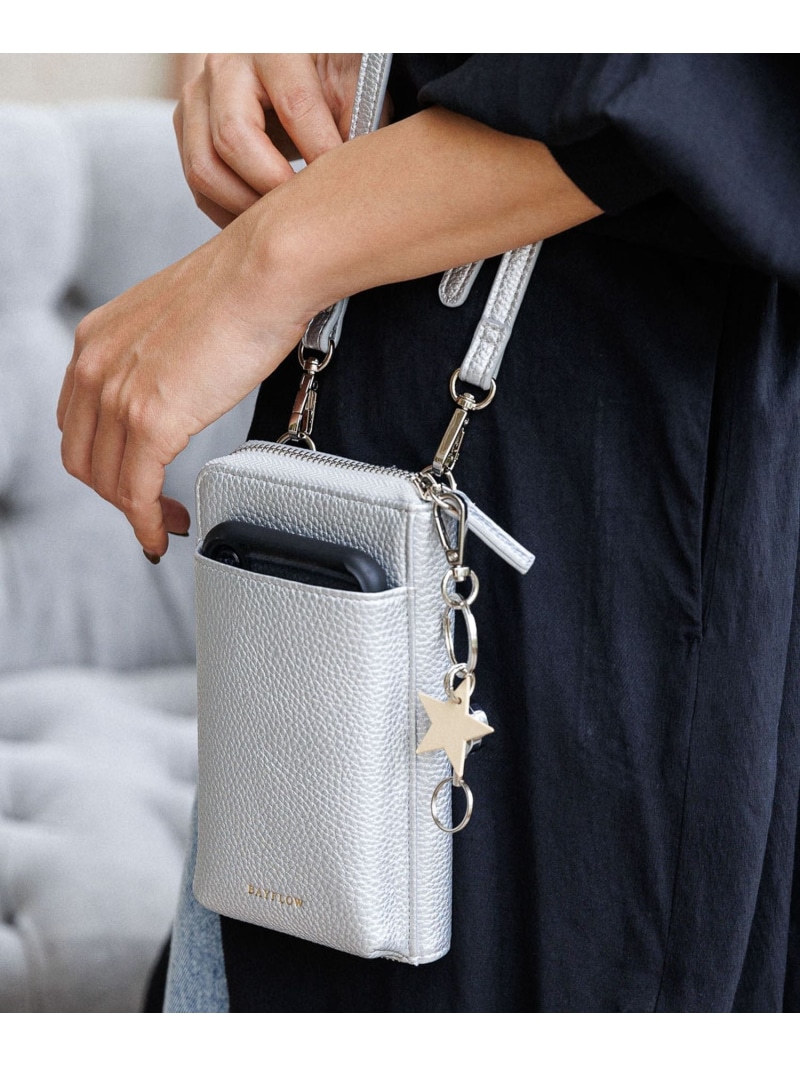 【楽天市場】[スマホとお財布がこれひとつに♪]多機能キースターミニウォレットショルダー2 BAYFLOW ベイフロー バッグ ショルダーバッグ ブラウン ブラック ホワイト シルバー【送料無料 ...