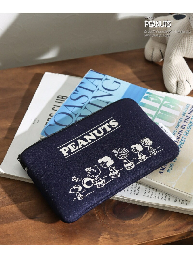 【楽天市場】【SALE／50%OFF】【PEANUTS×BAYFLOW】ポーチ BAYFLOW ベイフロー 財布・ポーチ・ケース ポーチ ブルー ネイビー【RBA_E】[Rakuten ...
