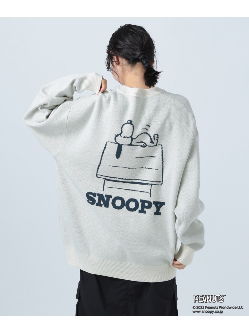 【楽天市場】【SALE／30%OFF】(M)PEANUTS JQ KNIT BAYFLOW ベイフロー トップス ニット ホワイト ブラック ピンク パープル ブルー グリーン【RBA_E ...