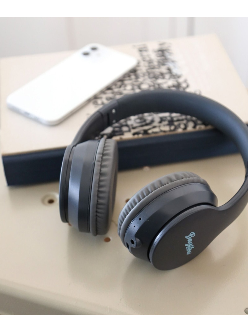 【楽天市場】BFワイヤレスヘッドフォン BAYFLOW ベイフロー スマホグッズ・オーディオ機器 イヤホン・イヤホンケース・ヘッドフォン グレー ベージュ[Rakuten Fashion ...