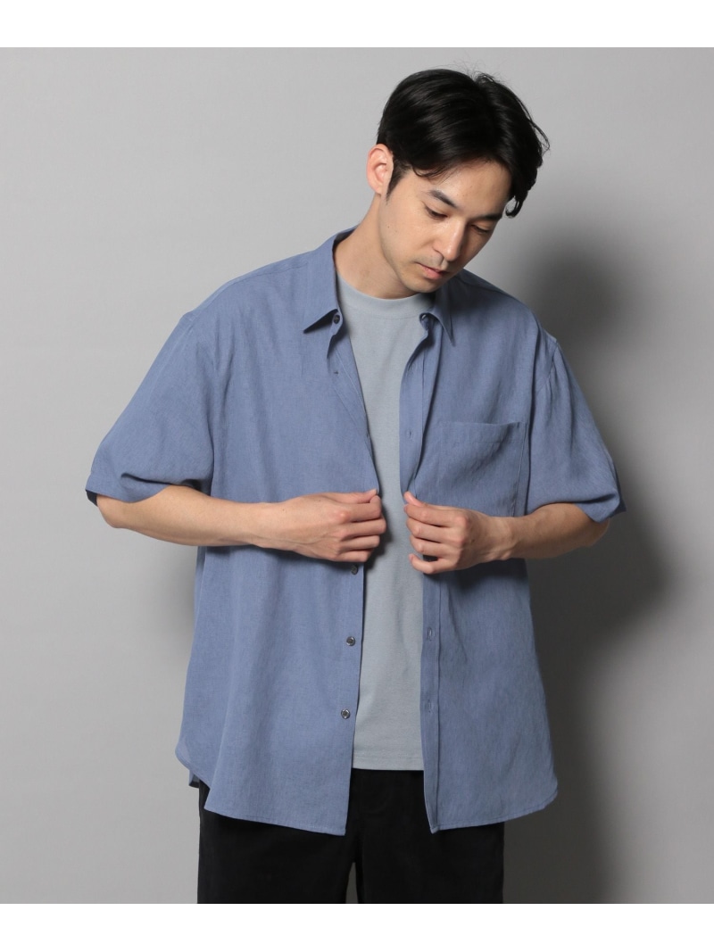 【楽天市場】【軽量・速乾】シアー半袖シャツ BAYFLOW ベイフロー トップス シャツ・ブラウス ベージュ グレー【送料無料】[Rakuten Fashion]：BAYFLOW