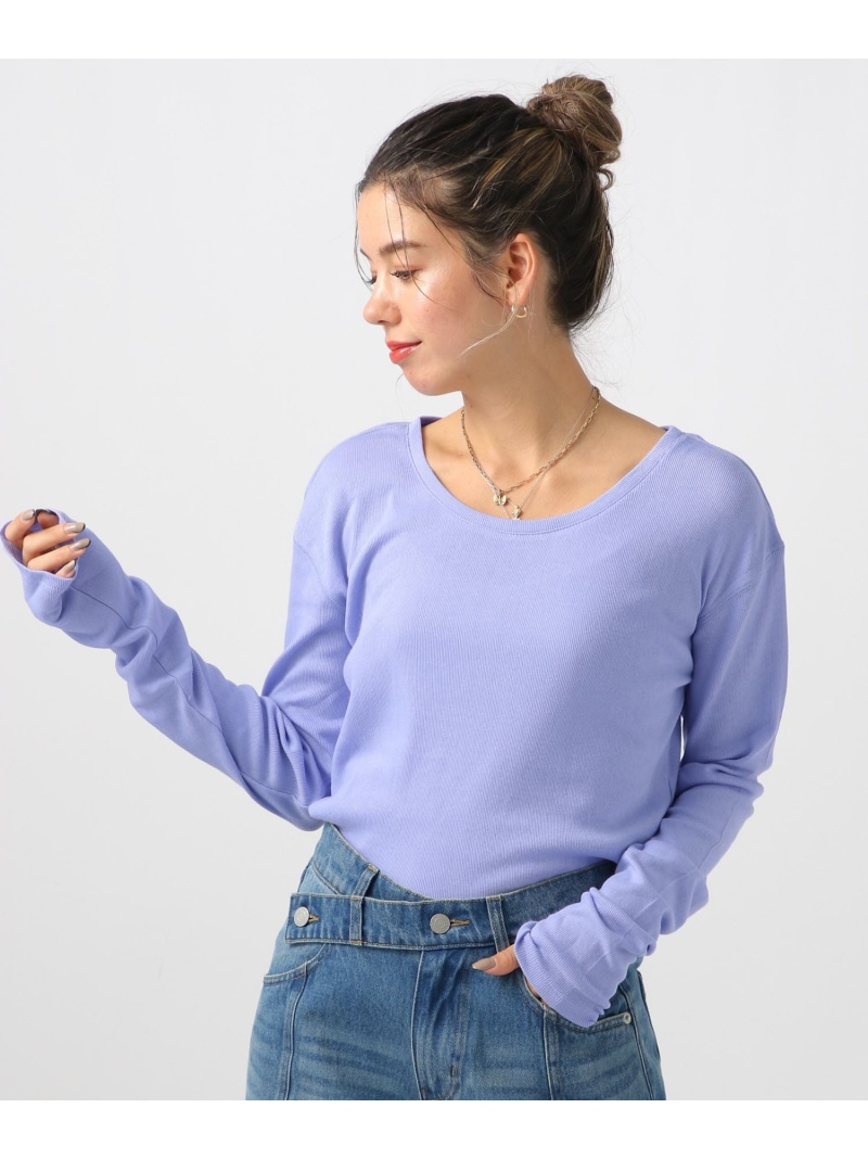 【楽天市場】【SALE／40%OFF】2WAYクルーネックプルオーバー BAYFLOW ベイフロー トップス カットソー・Tシャツ パープル ブラック ホワイト【RBA_E】[Rakuten ...