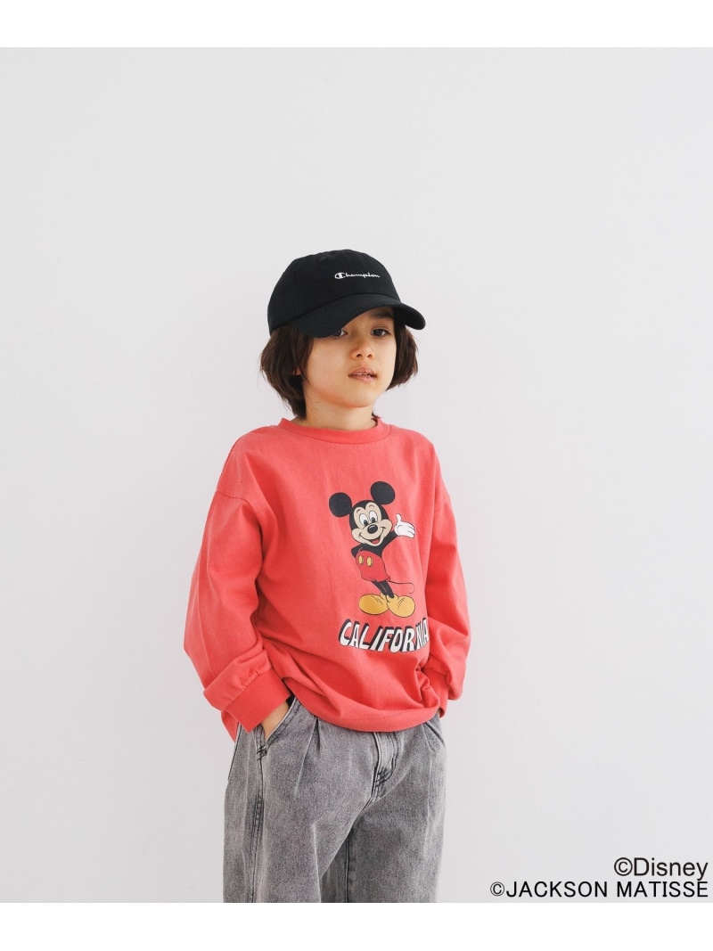 【楽天市場】【JACKSON MATISSE×BAYFLOW】Disney ロンT(KIDS) BAYFLOW ベイフロー トップス カットソー・Tシャツ レッド グレー ホワイト ...