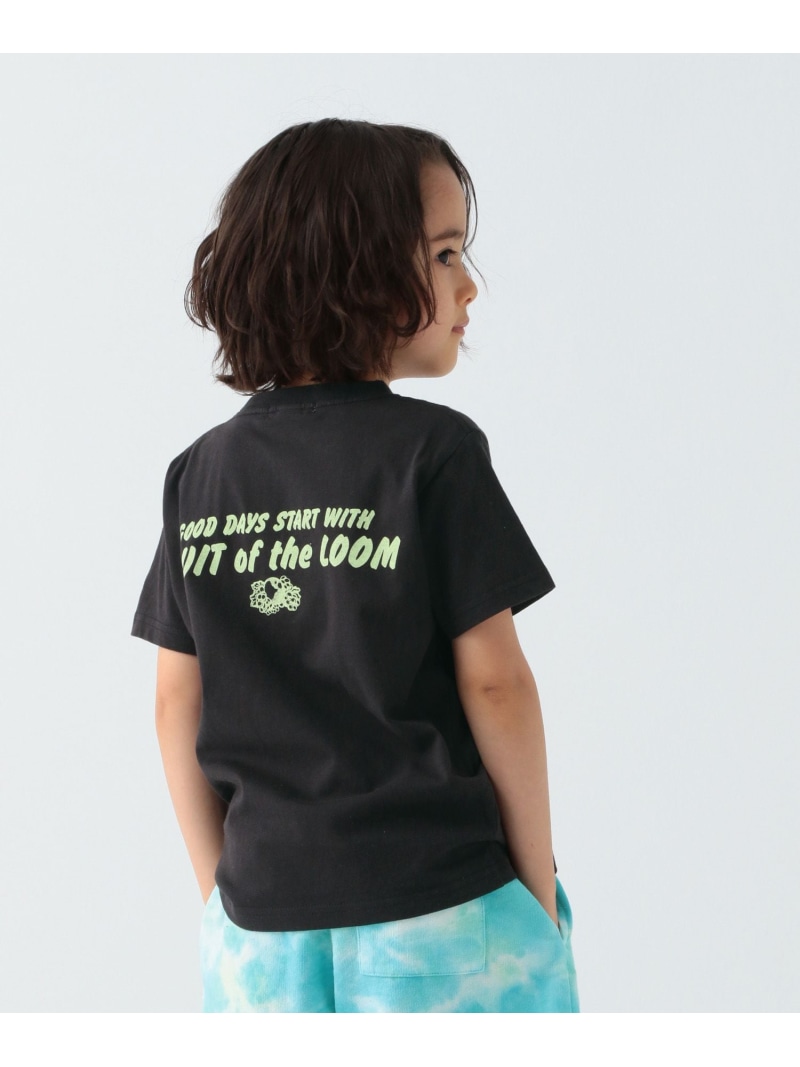 【楽天市場】【SALE／29%OFF】【Fruit Of The Loom】バックプリント別注Tシャツ(KIDS) BAYFLOW ベイフロー トップス カットソー・Tシャツ ブラック ...