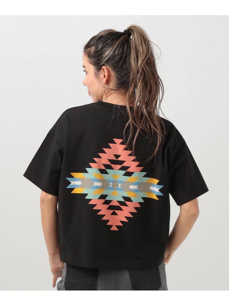 【楽天市場】【PENDLETON(ペンドルトン)】別注プリントショートTシャツ BAYFLOW ベイフロー トップス カットソー・Tシャツ ブラック ホワイト イエロー【送料無料 ...