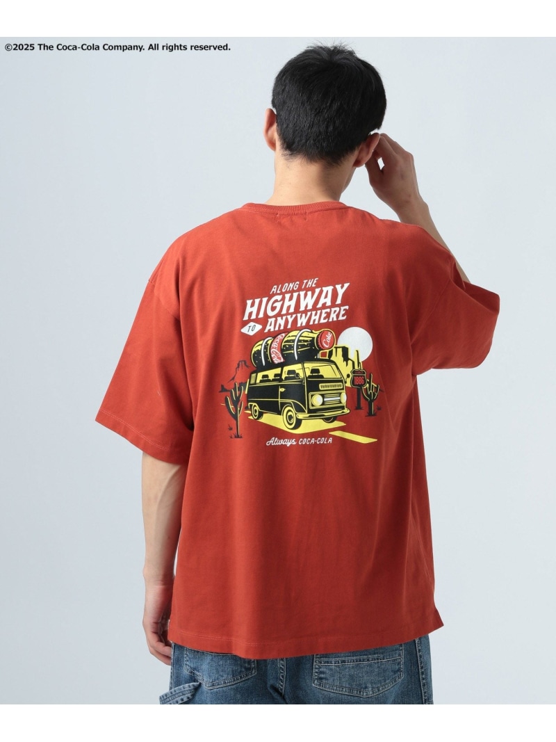 【楽天市場】【Coca-Cola/BAYFLOW】USAコットンプリント半袖Tシャツ BAYFLOW ベイフロー トップス カットソー・Tシャツ レッド グレー【送料無料】[Rakuten ...