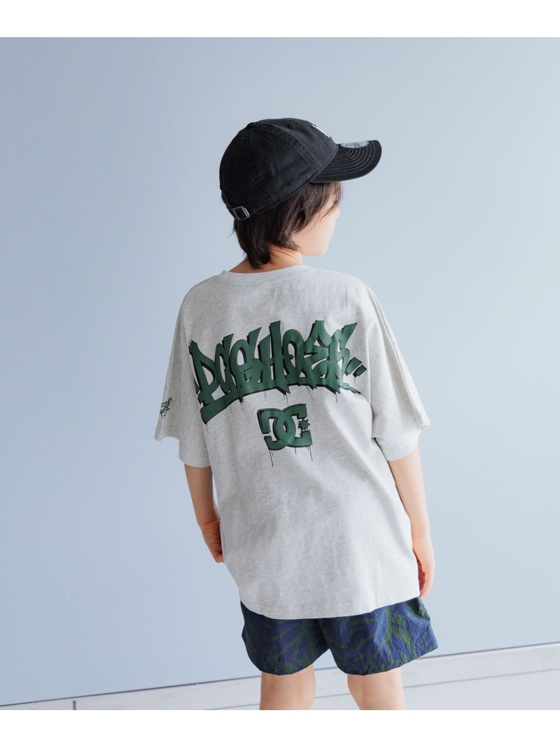 【楽天市場】【DCSHOES(ディーシーシューズ)】別注グラフィックT(KIDS) BAYFLOW ベイフロー トップス カットソー・Tシャツ ホワイト グレー【送料無料】[Rakuten ...