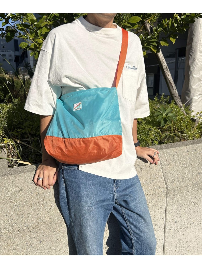 【楽天市場】【SALE／50%OFF】【COBMASTER(コブマスター)×BAYFLOW】パッカブルショルダー BAYFLOW ベイフロー バッグ ショルダーバッグ ブラック ホワイト ...