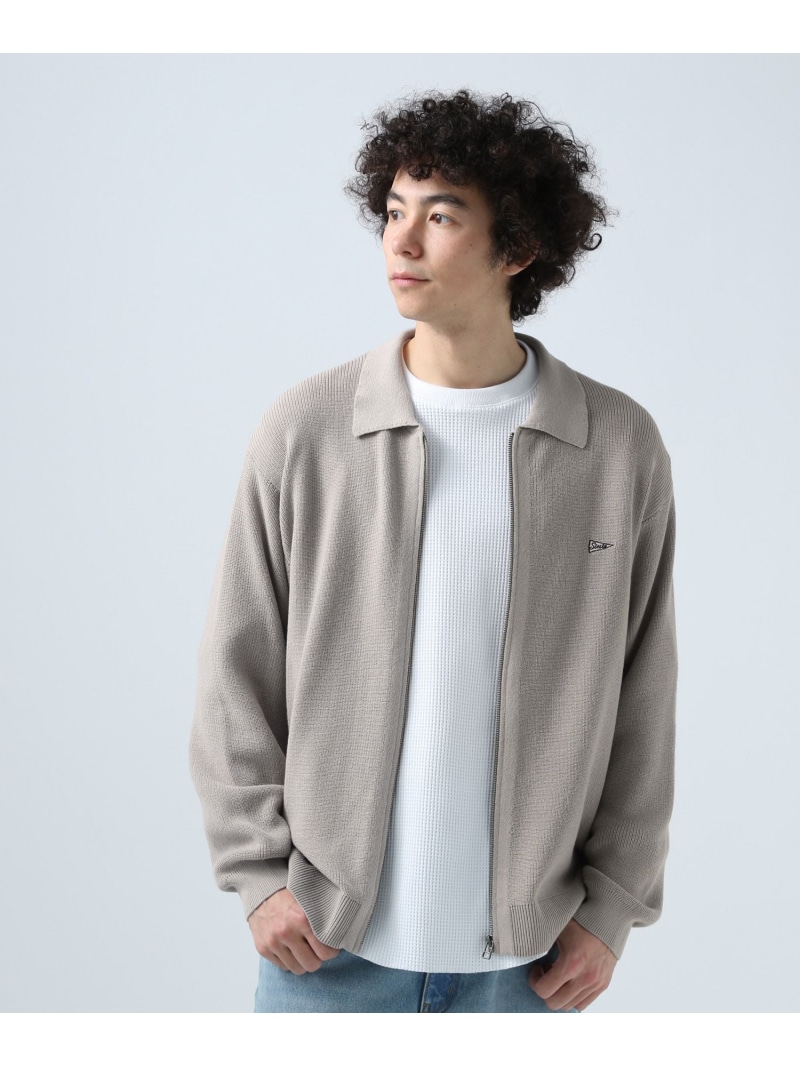 【楽天市場】【SALE／50%OFF】[トレンドデザイン]襟付きジップニットカーディガン BAYFLOW ベイフロー トップス カーディガン ブラック ブラウン【RBA_E】【送料無料 ...