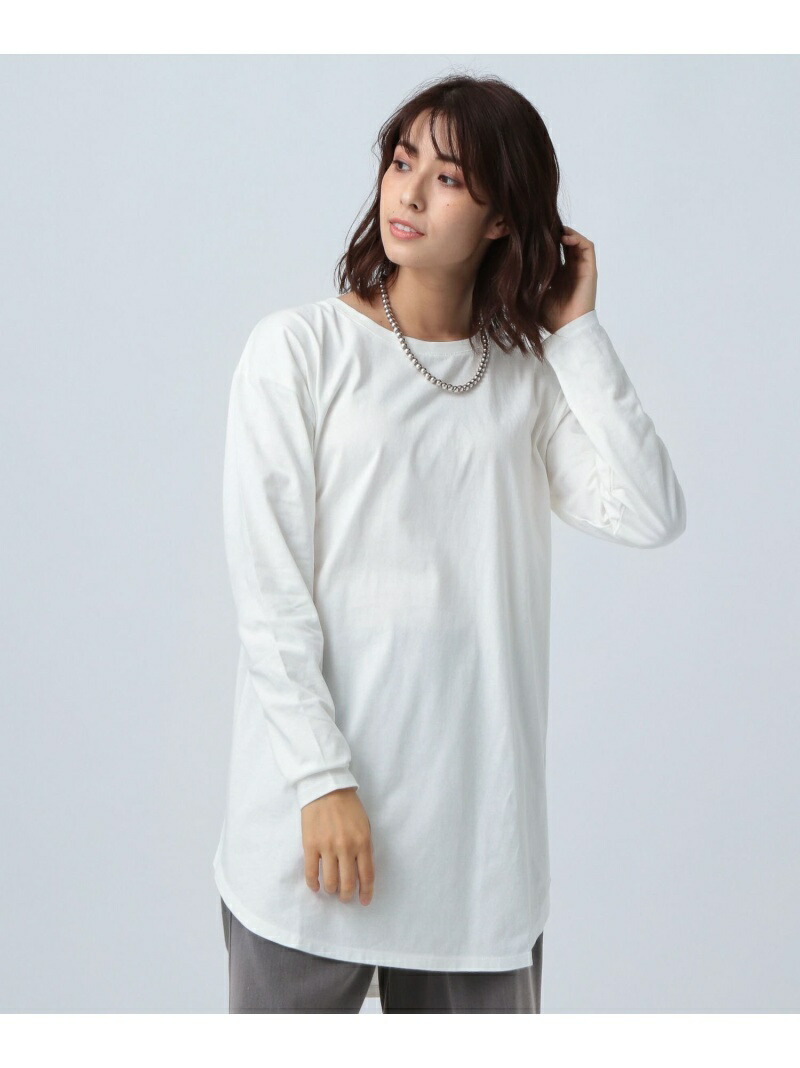 【楽天市場】【SALE／20%OFF】インナーラウンドロンT BAYFLOW ベイフロー トップス カットソー・Tシャツ ホワイト【RBA_E】[Rakuten Fashion]：BAYFLOW