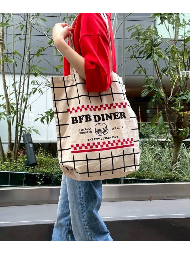 【楽天市場】BFダイナープリントトート BAYFLOW ベイフロー バッグ トートバッグ[Rakuten Fashion]：BAYFLOW