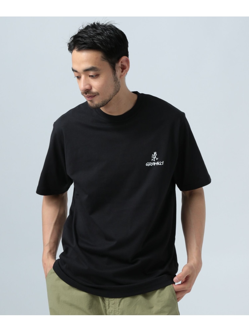 【楽天市場】【Gramicci(グラミチ)】ワンポイントロゴTシャツ BAYFLOW ベイフロー トップス カットソー・Tシャツ イエロー ホワイト ブラック【送料無料】[Rakuten ...