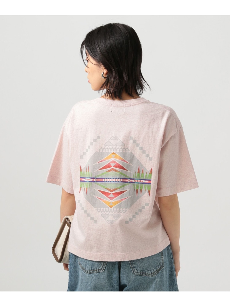 【楽天市場】【PENDLETON(ペンドルトン)】別注バックプリントT BAYFLOW ベイフロー トップス カットソー・Tシャツ グリーン ホワイト ピンク【送料無料】[Rakuten ...
