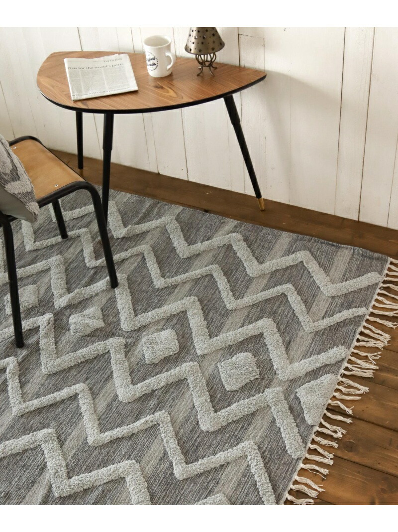 【楽天市場】【SALE／50%OFF】(U)BFタフトシェブ130*180 BAYFLOW ベイフロー インテリア・生活雑貨 その他のインテリア・生活雑貨 グレー ブラウン【RBA_E】【送料 ...