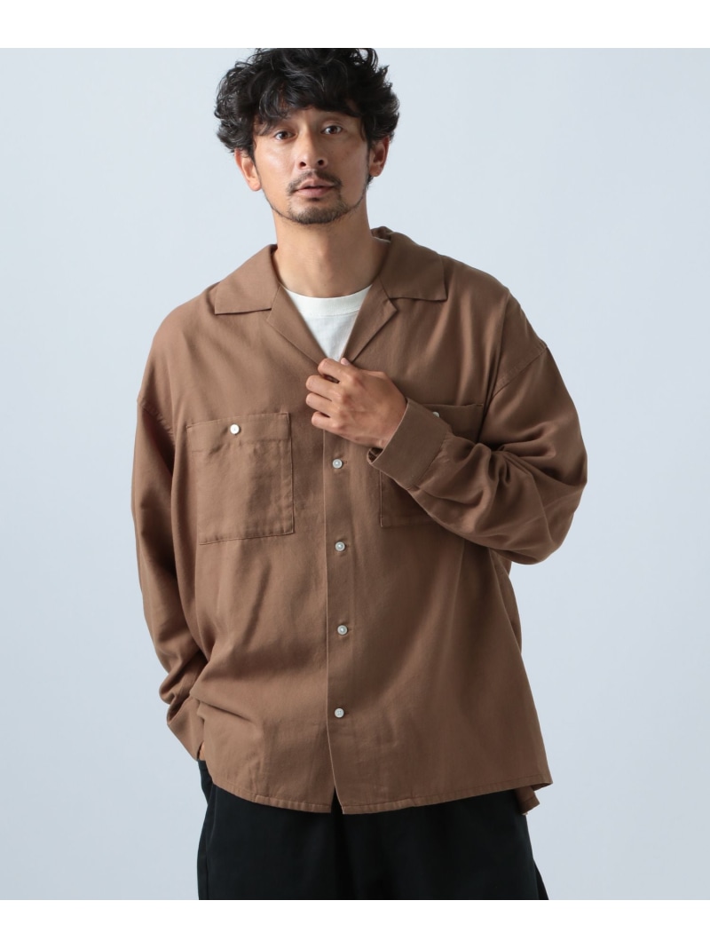 【楽天市場】【SALE／50%OFF】(M)D POCKET OCSH BAYFLOW ベイフロー トップス シャツ・ブラウス ブラウン ...