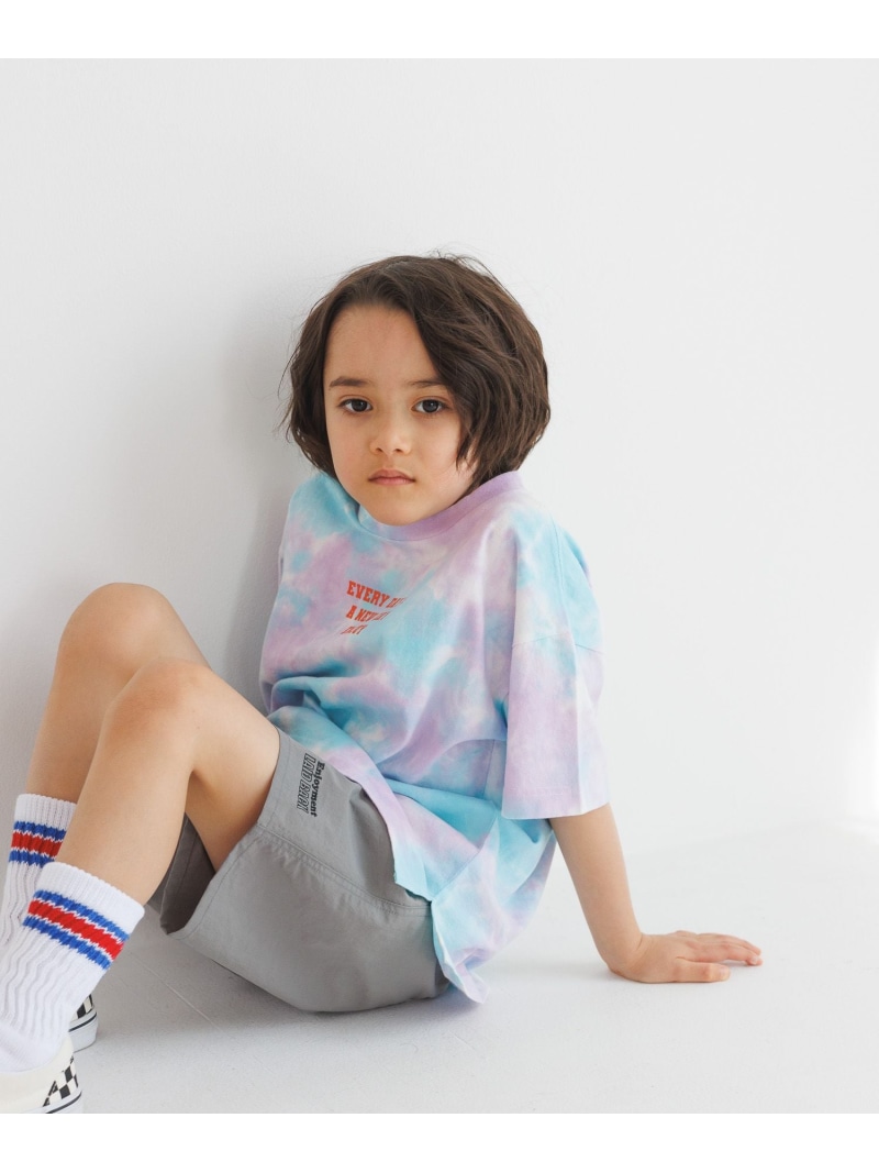 【楽天市場】【SALE／20%OFF】タイダイTシャツ(KIDS) BAYFLOW ベイフロー トップス カットソー・Tシャツ ブルー ピンク【RBA_E】[Rakuten Fashion ...
