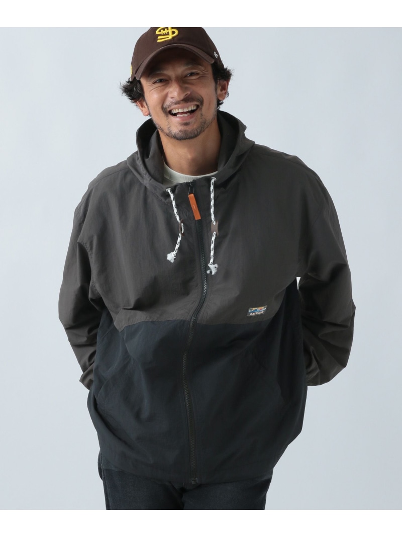 【楽天市場】【SALE／50%OFF】バイカラーマウンテンパーカー BAYFLOW ベイフロー ジャケット・アウター マウンテンパーカー ブラック レッド【RBA_E】【送料無料 ...