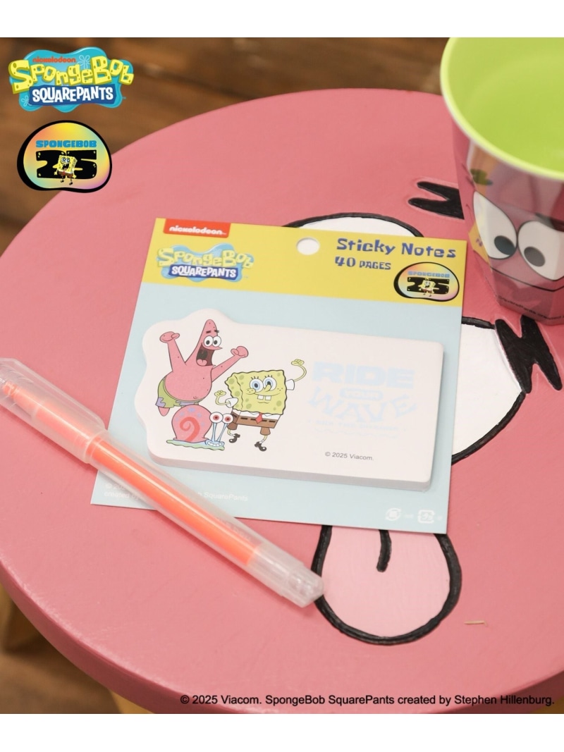 【楽天市場】【SpongeBob(スポンジ・ボブ)×BAYFLOW】ダイカット付箋 BAYFLOW ベイフロー 文房具 その他の文房具[Rakuten Fashion]：BAYFLOW