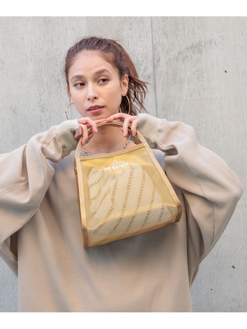 【楽天市場】【HEREIAM】ミラロゴライナーミニBAG HEREIAM ベイフロー バッグ ハンドバッグ レッド ブラック シルバー ゴールド[Rakuten Fashion]：BAYFLOW