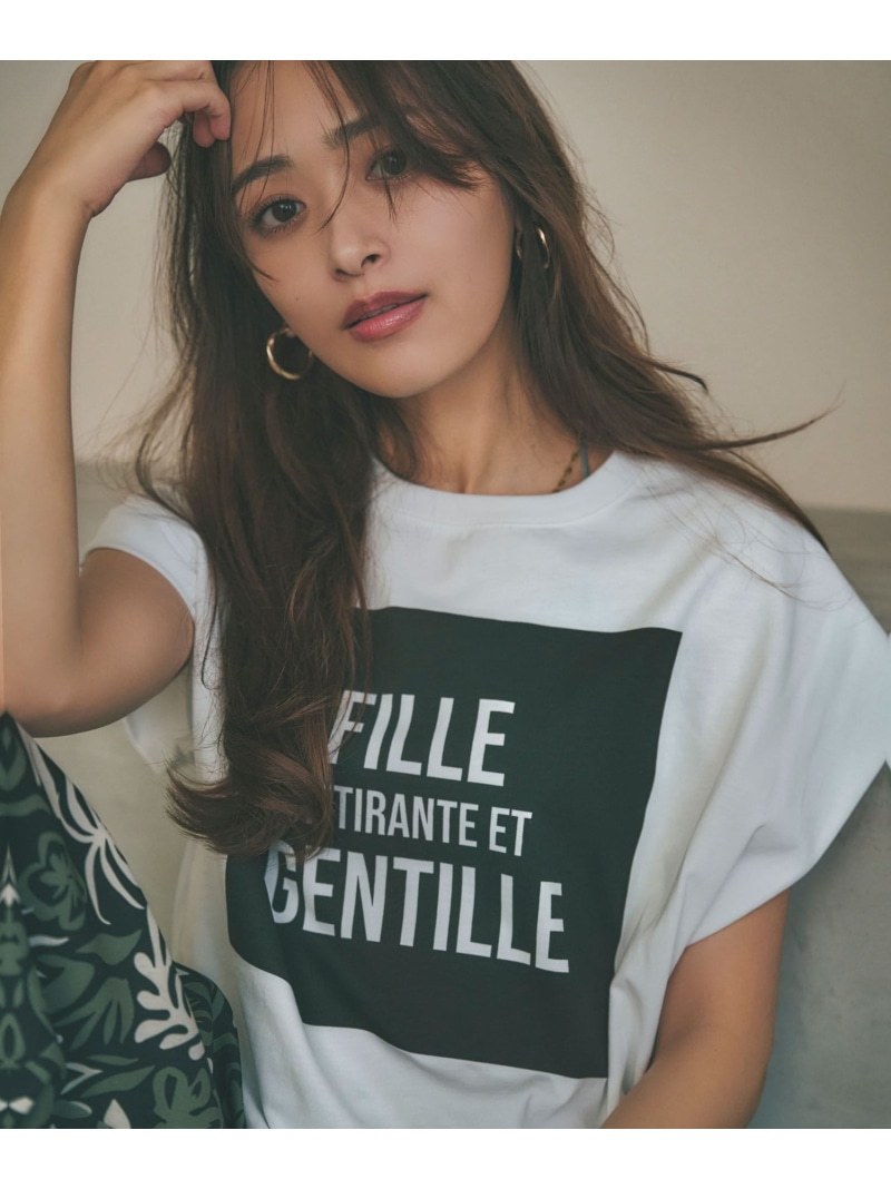 【楽天市場】≪予約≫【近藤千尋さんコラボ】オーバーサイズフレンチスリーブT(AJUGA.x BAYFLOW) BAYFLOW ベイフロー トップス カットソー・Tシャツ ホワイト グレー ...