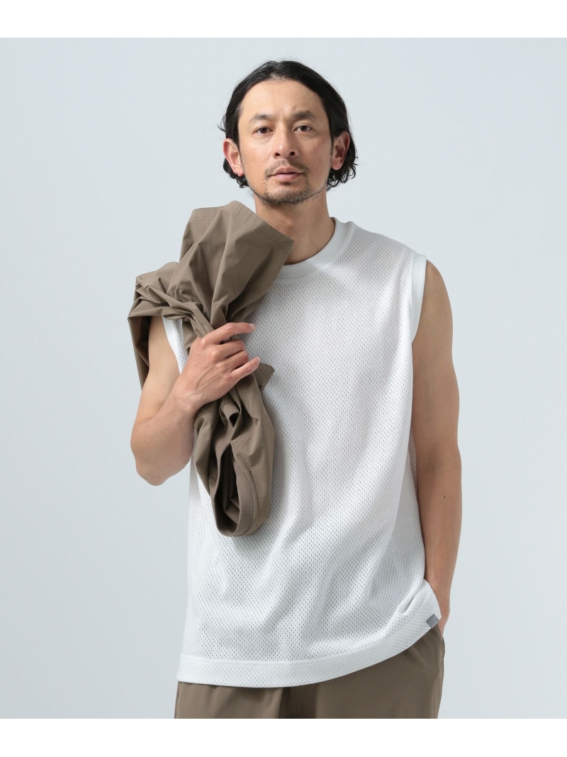 【楽天市場】【SALE／50%OFF】【吸水速乾】メッシュタンクトップ BAYFLOW ベイフロー トップス ノースリーブ・タンクトップ ホワイト ブラック【RBA_E】[Rakuten ...