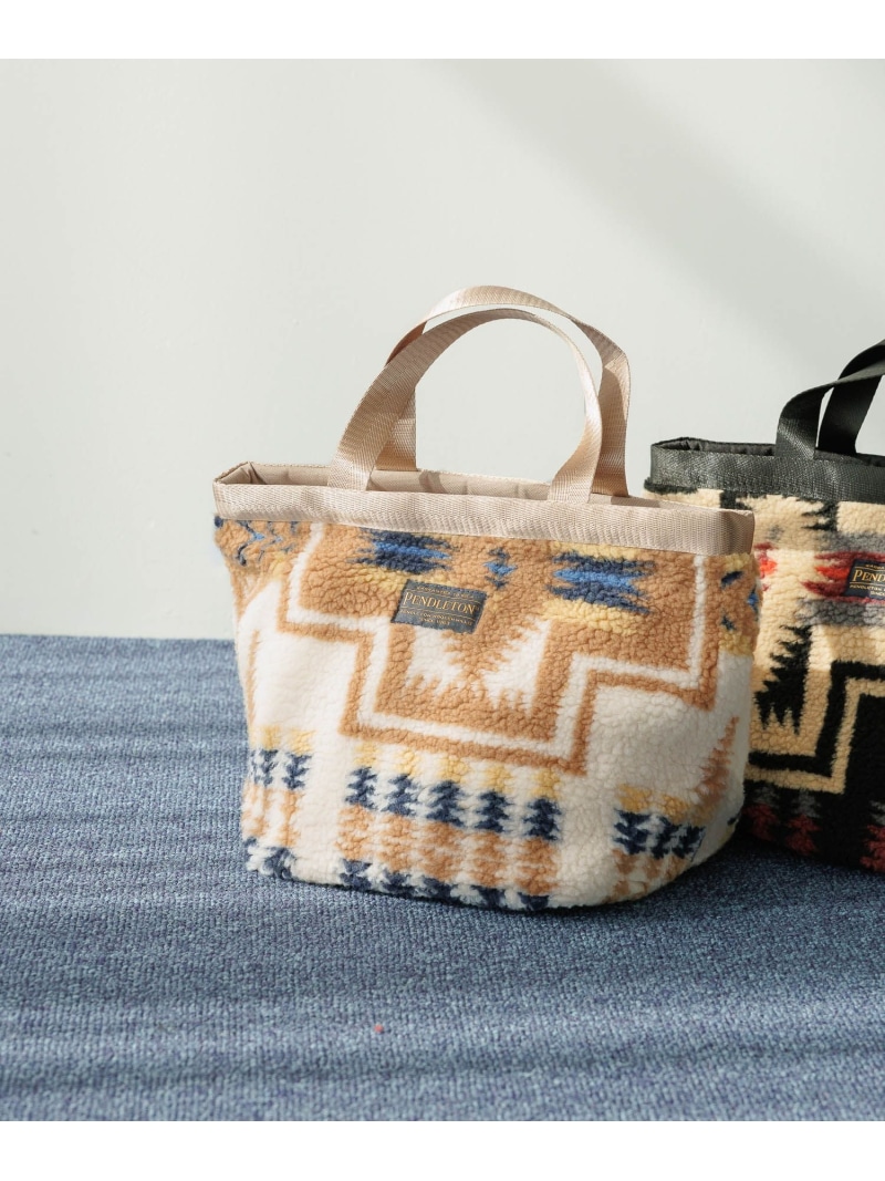 【楽天市場】【SALE／30%OFF】【PENDLETON(ペンドルトン)】ボアトート BAYFLOW ベイフロー バッグ トートバッグ ブラック ホワイト【RBA_E】【送料無料 ...