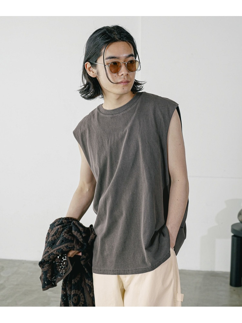 【楽天市場】【SALE／12%OFF】カットオフノースリーブ BAYFLOW ベイフロー トップス カットソー・Tシャツ グレー ホワイト【RBA_E】【送料無料】[Rakuten ...